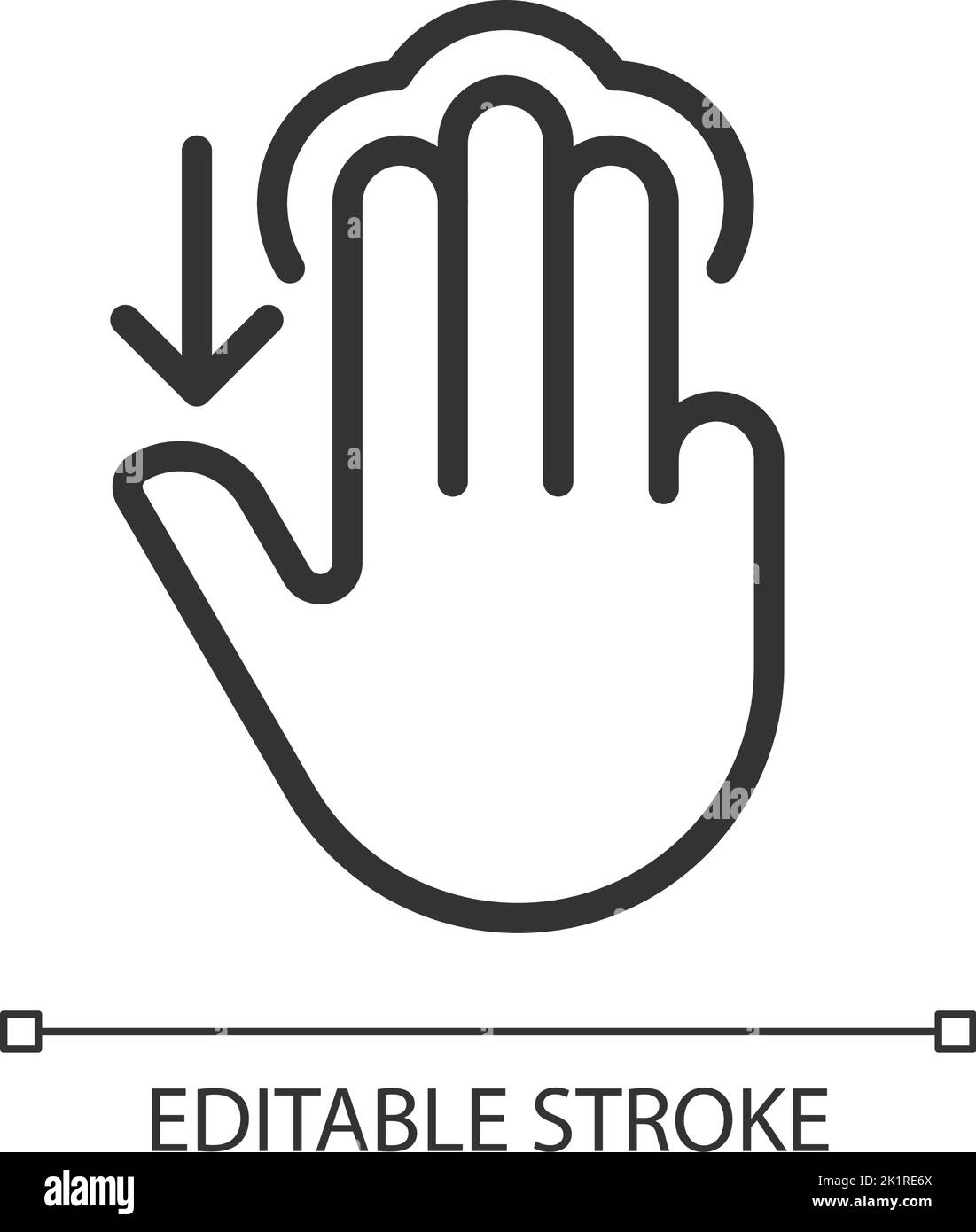 Downward drawing Black and White Stock Photos & Images - Alamy