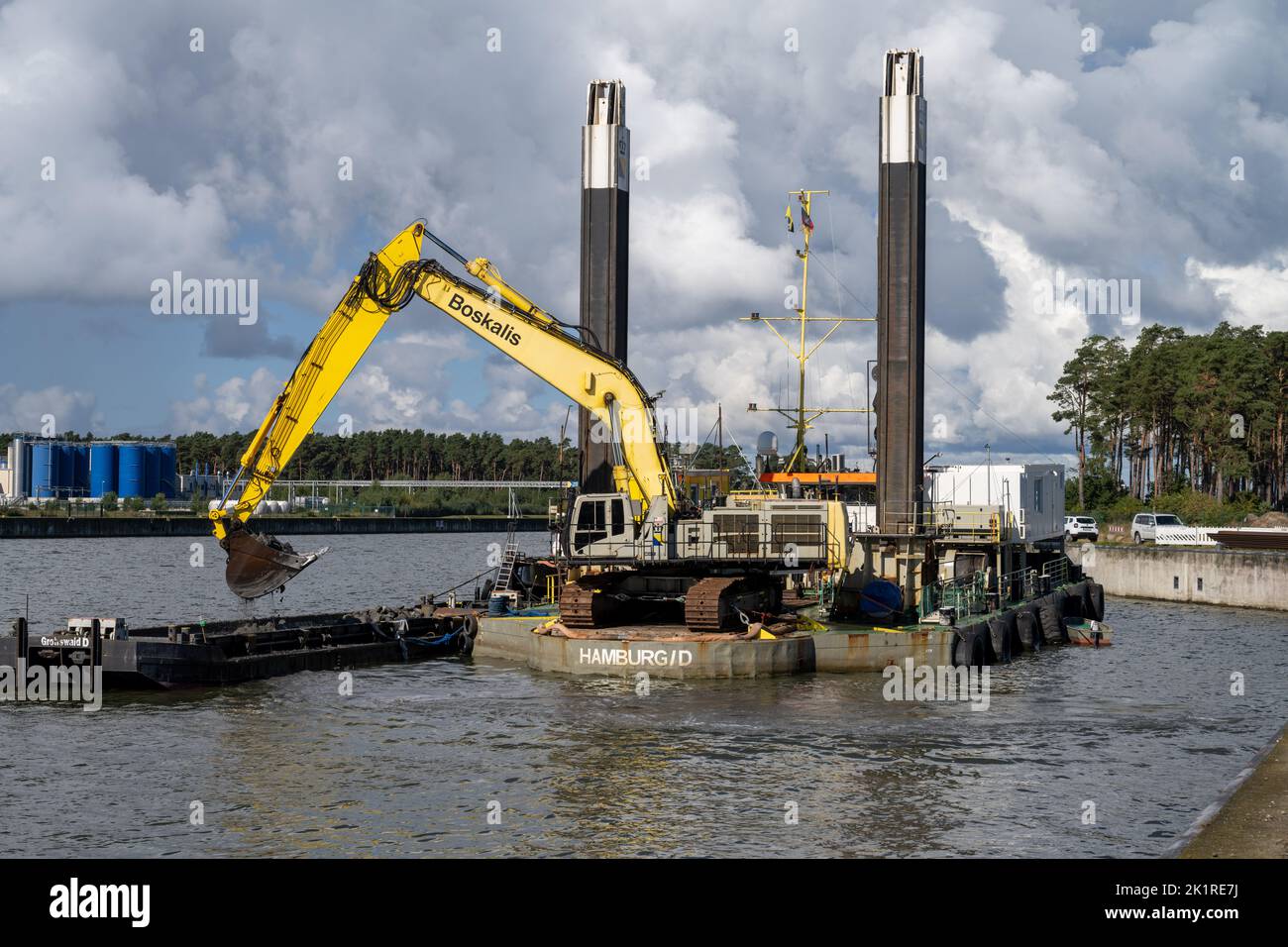 20 September 2022, Mecklenburg-Western Pomerania, Lubmin: At the ...