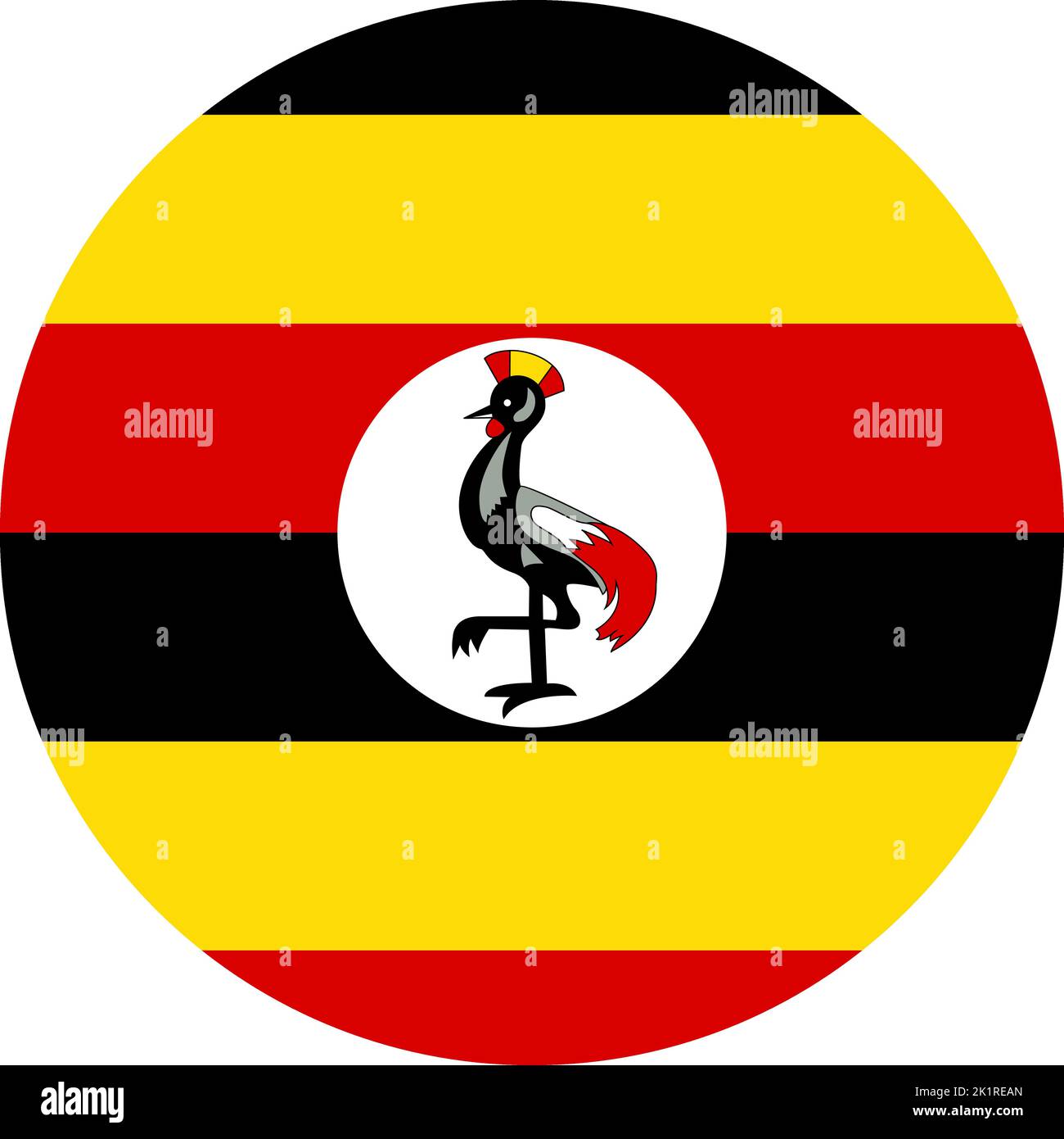 Uganda travel concept country Stock Vector Images - Alamy