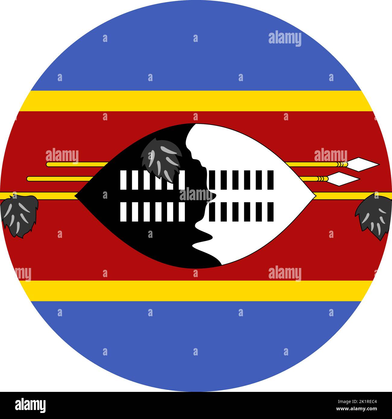 The national flag of the world, Eswatini Stock Vector Image & Art - Alamy