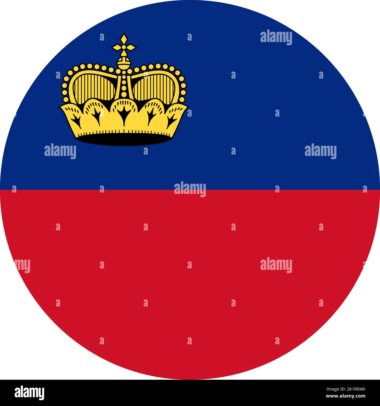 Official national flag principality Stock Vector Images - Alamy