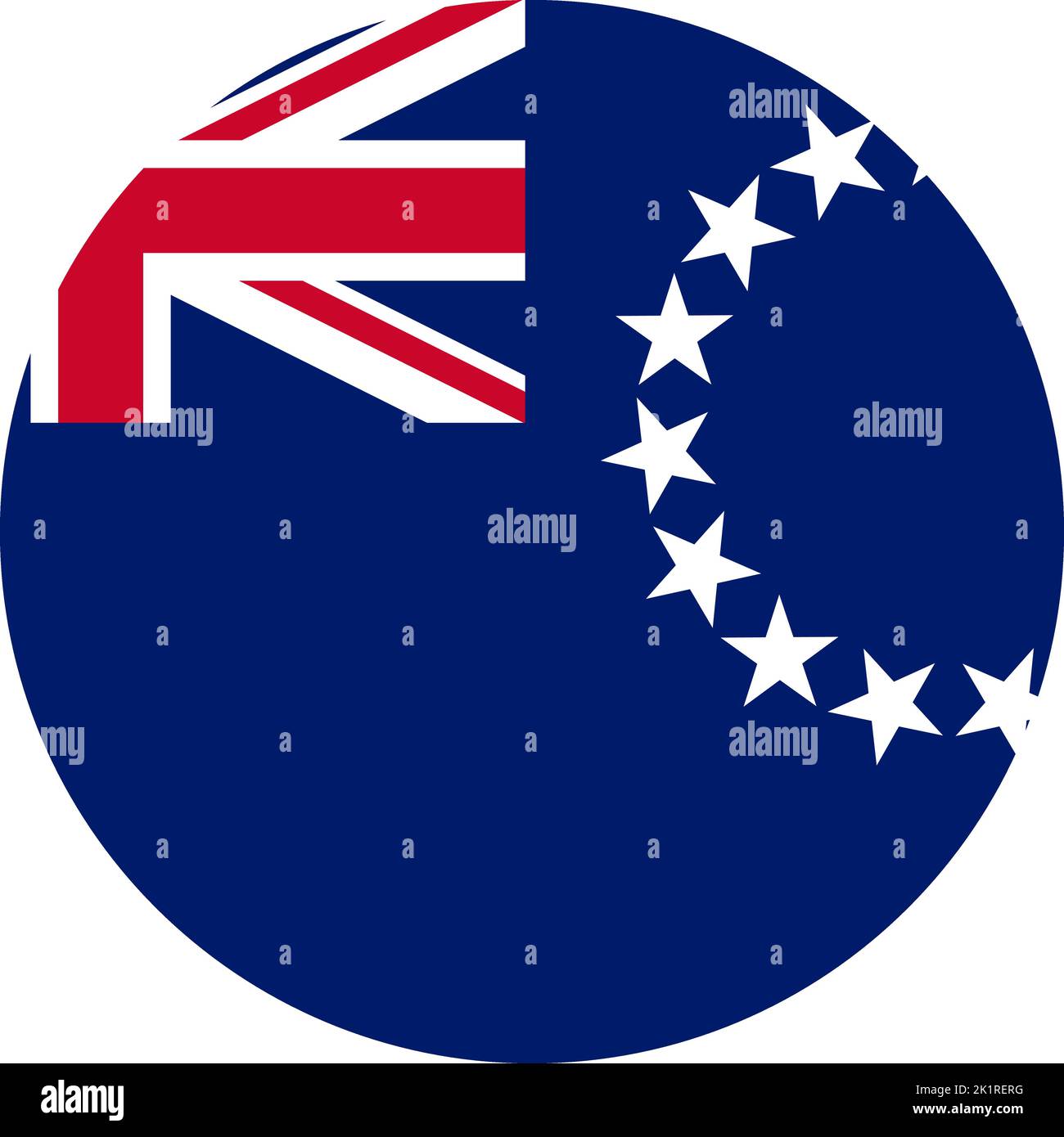 The national flag of the world, Cook Islands Stock Vector Image & Art ...