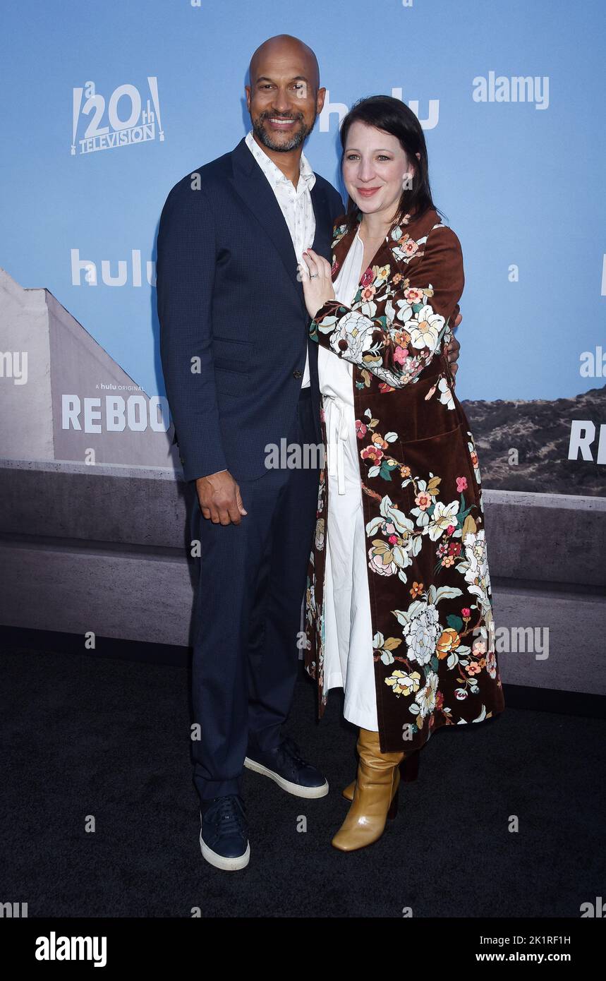 Los Angeles, USA. 19th Sep, 2022. Keegan-Michael Key and Elisa Pugliese ...
