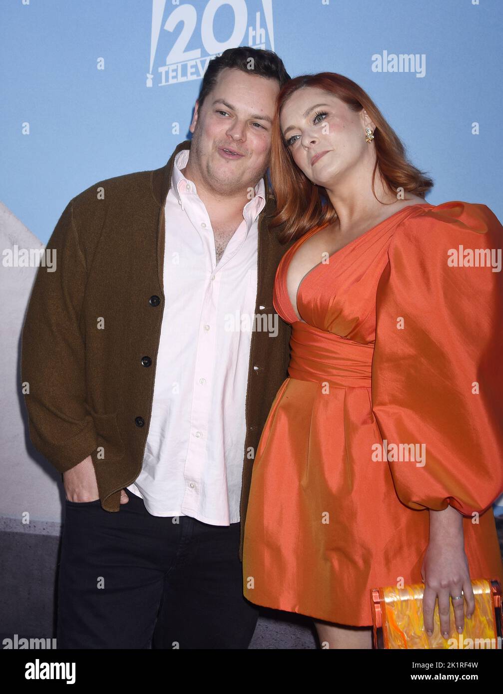 Los Angeles, USA. 19th Sep, 2022. Dan Gregor and Rachel Bloom arriving ...
