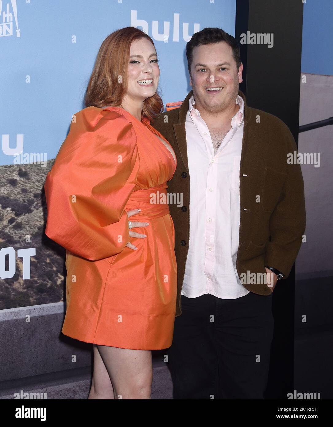 Los Angeles, USA. 19th Sep, 2022. Dan Gregor and Rachel Bloom arriving ...