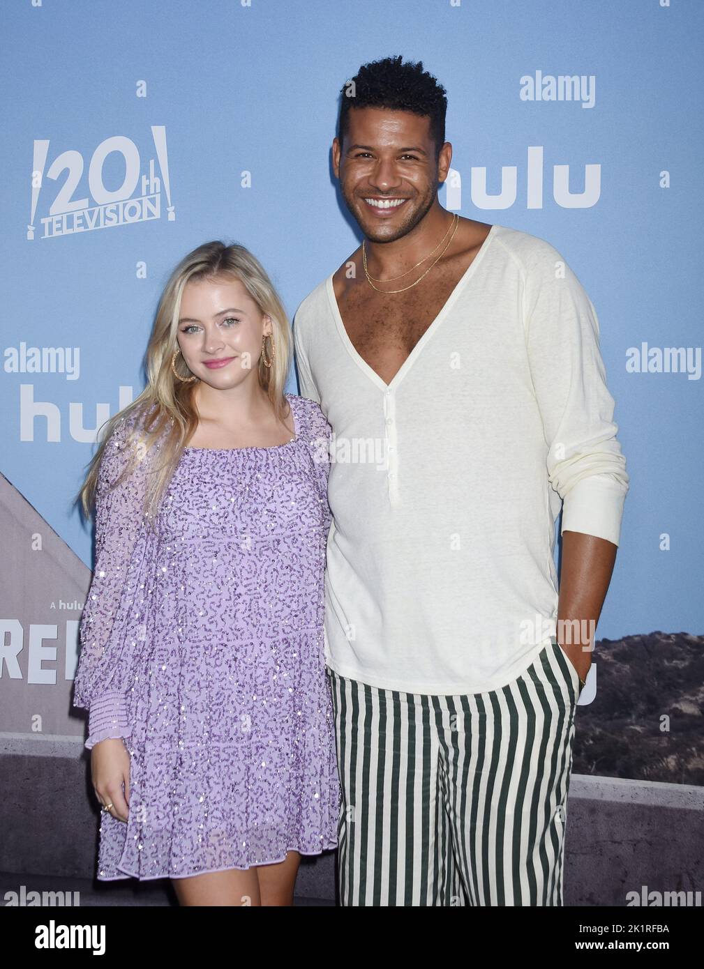 Los Angeles, USA. 19th Sep, 2022. Emma Meisel and Jeffrey Bowyer ...