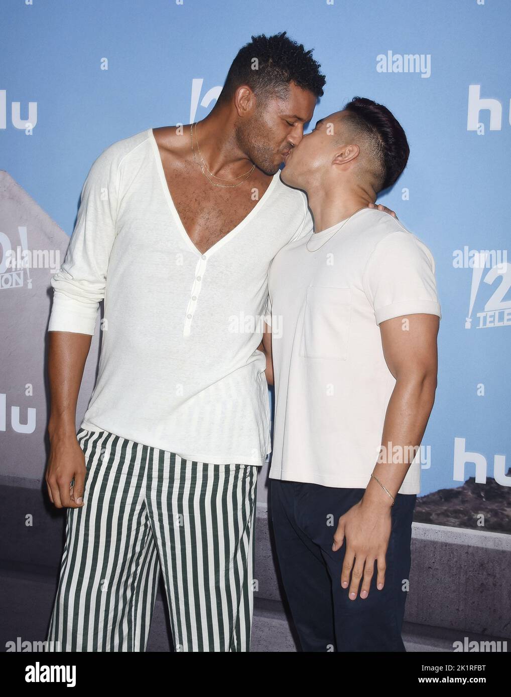 Los Angeles, USA. 19th Sep, 2022. Jeffrey Bowyer-Chapman and Eric ...