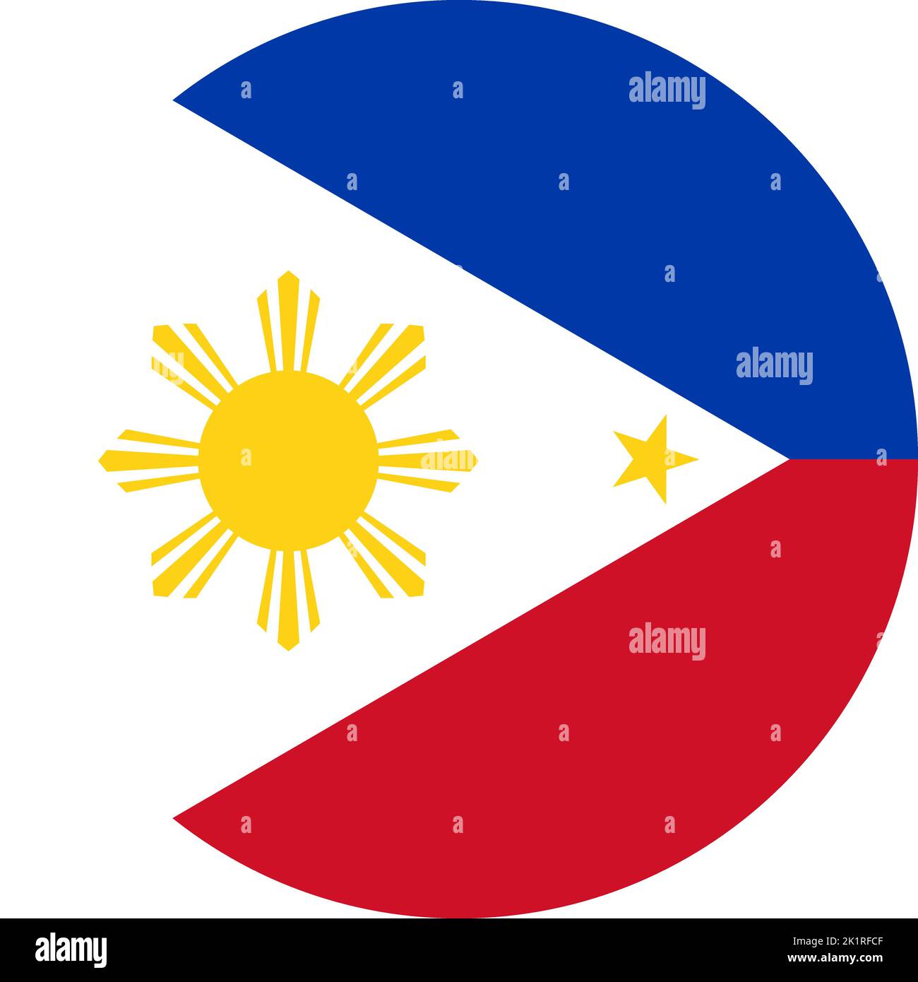 Philippine patriotic emblem Stock Vector Images - Alamy