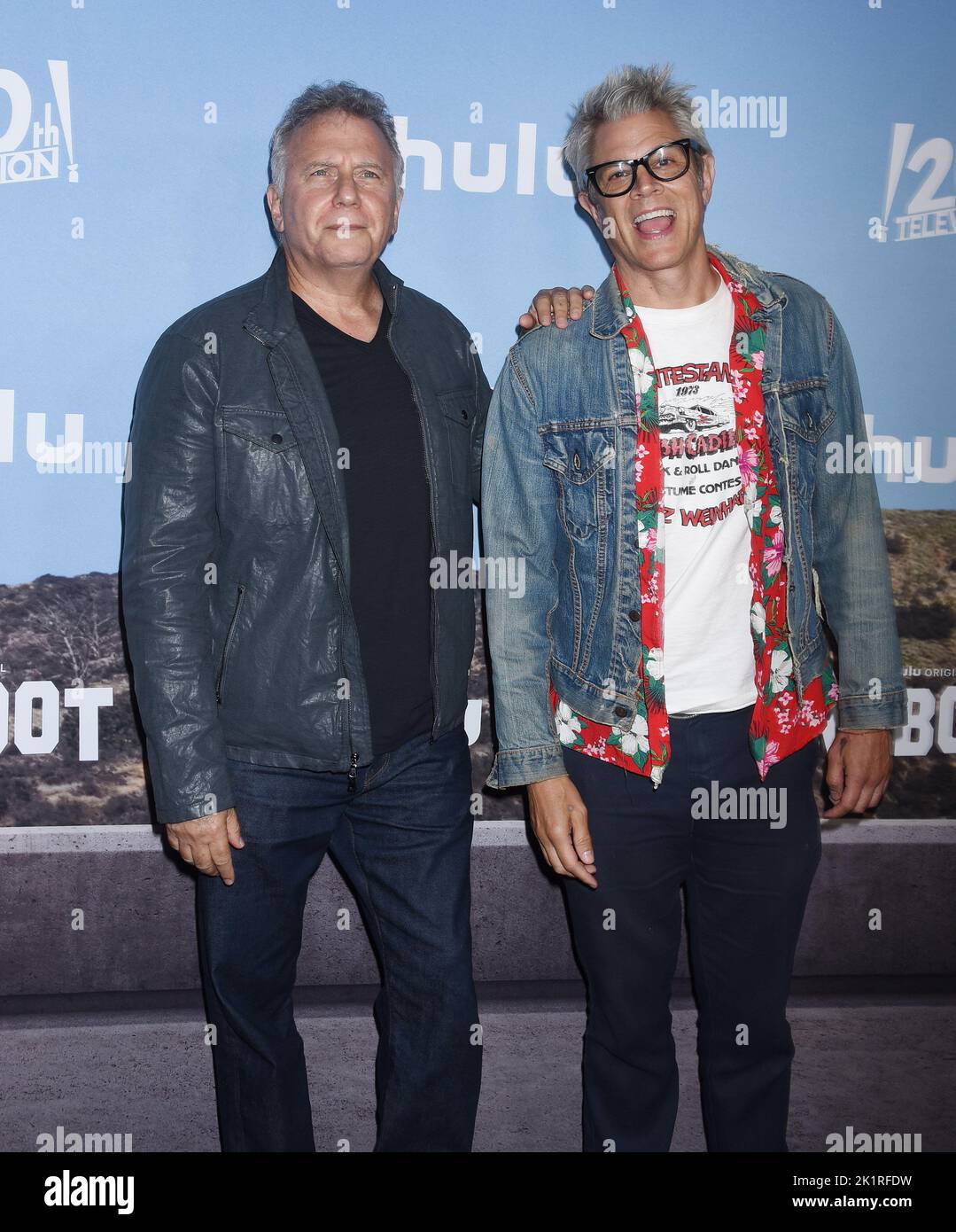 Los Angeles, USA. 19th Sep, 2022. Paul Reiser and Johnny Knoxville ...