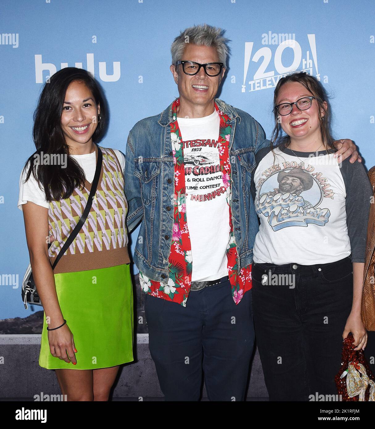 Los Angeles, USA. 19th Sep, 2022. Emily Ting, Johnny Knoxville and ...
