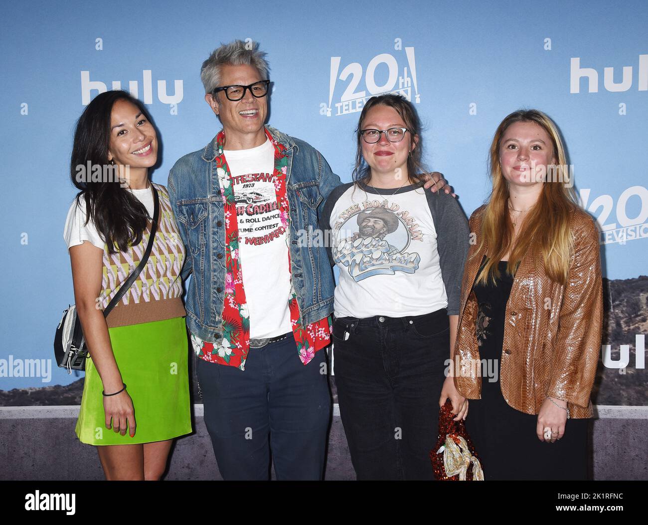 Los Angeles, USA. 19th Sep, 2022. Emily Ting, Johnny Knoxville, Madison ...