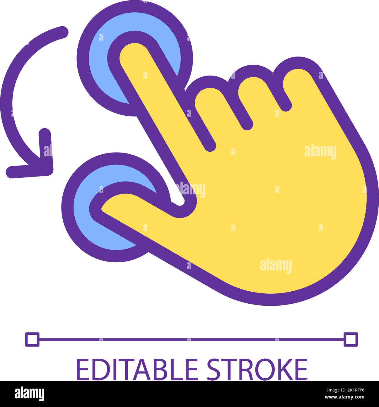 Finger rotation hi-res stock photography and images - Alamy