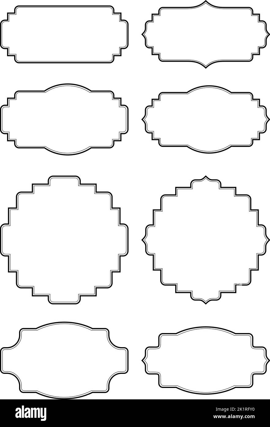 set labels on white background. Vector illustration Stock Vector Image ...