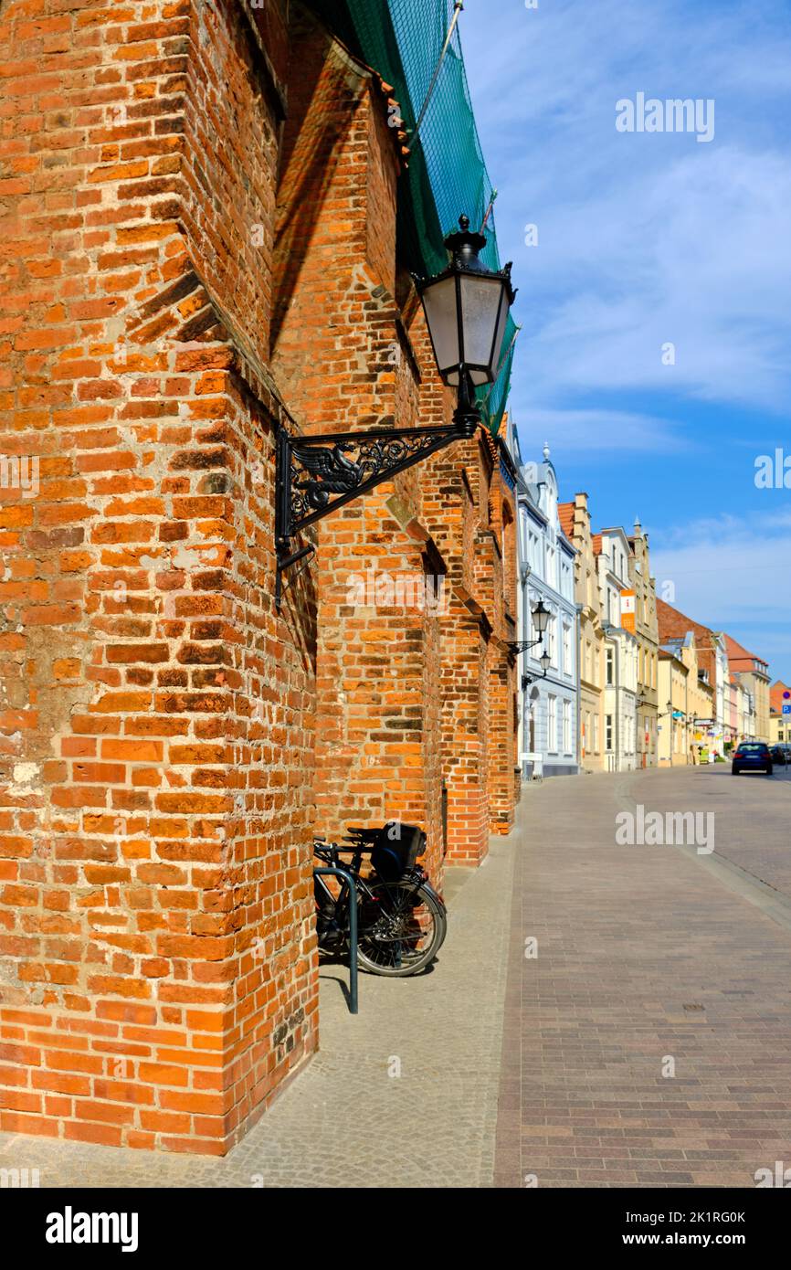 Brick structures of the Church of the Holy Spirit in Luebsche Strasse ...