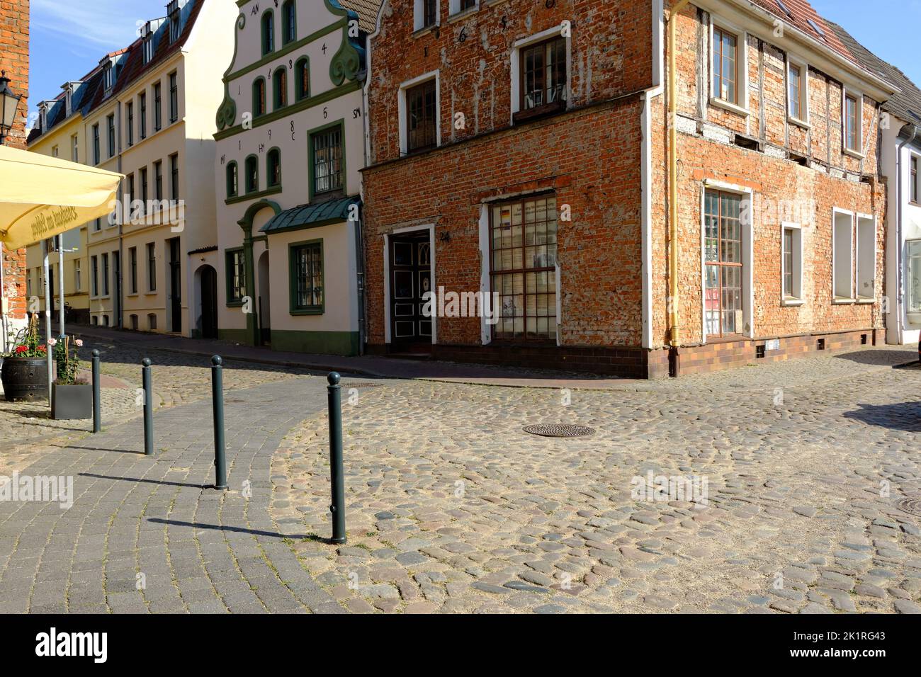 Historic 17th century Baroque gabled houses opposite the Brauhaus am ... Historic 17th century Baroque gabled houses opposite the Brauhaus am ...