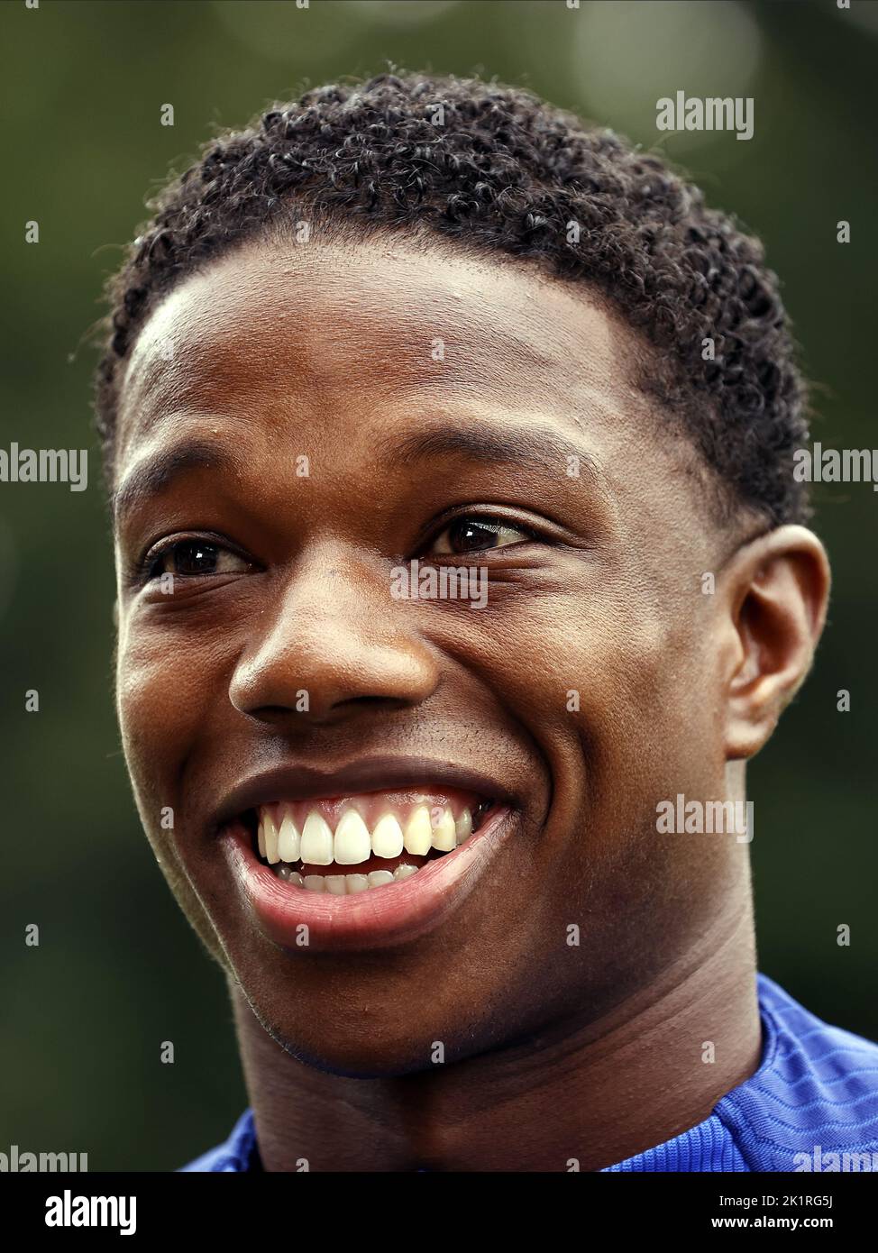 ZEIST - Tyrell Malacia of Holland during a training session of the ...
