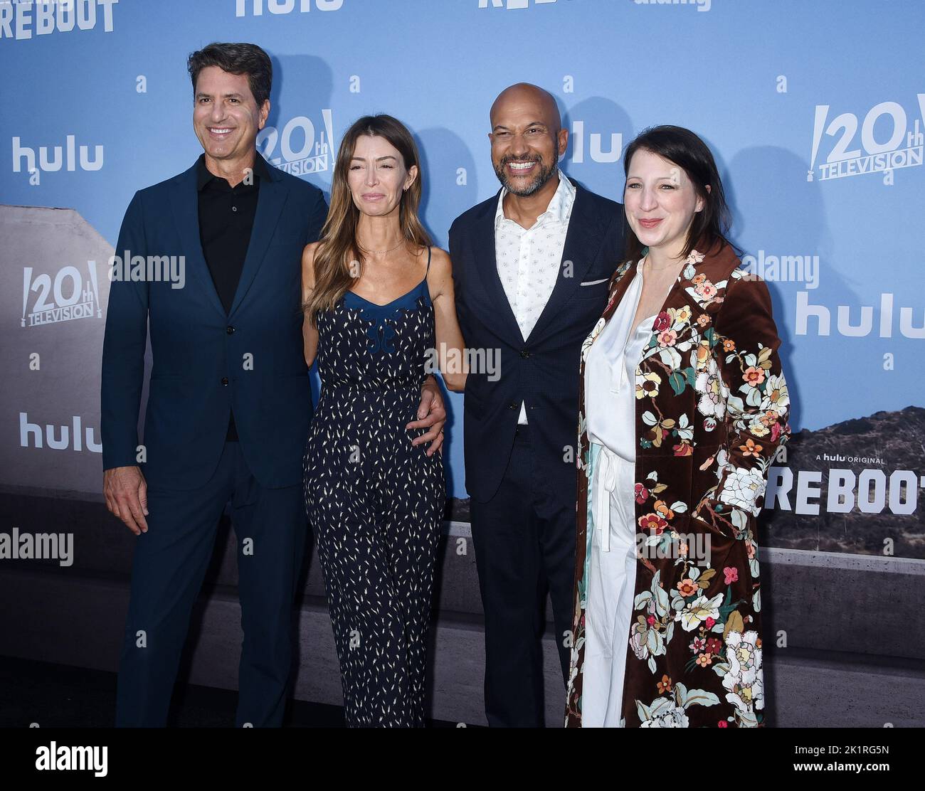 Los Angeles, USA. 19th Sep, 2022. Steven Levitan, Kristina McElligott ...