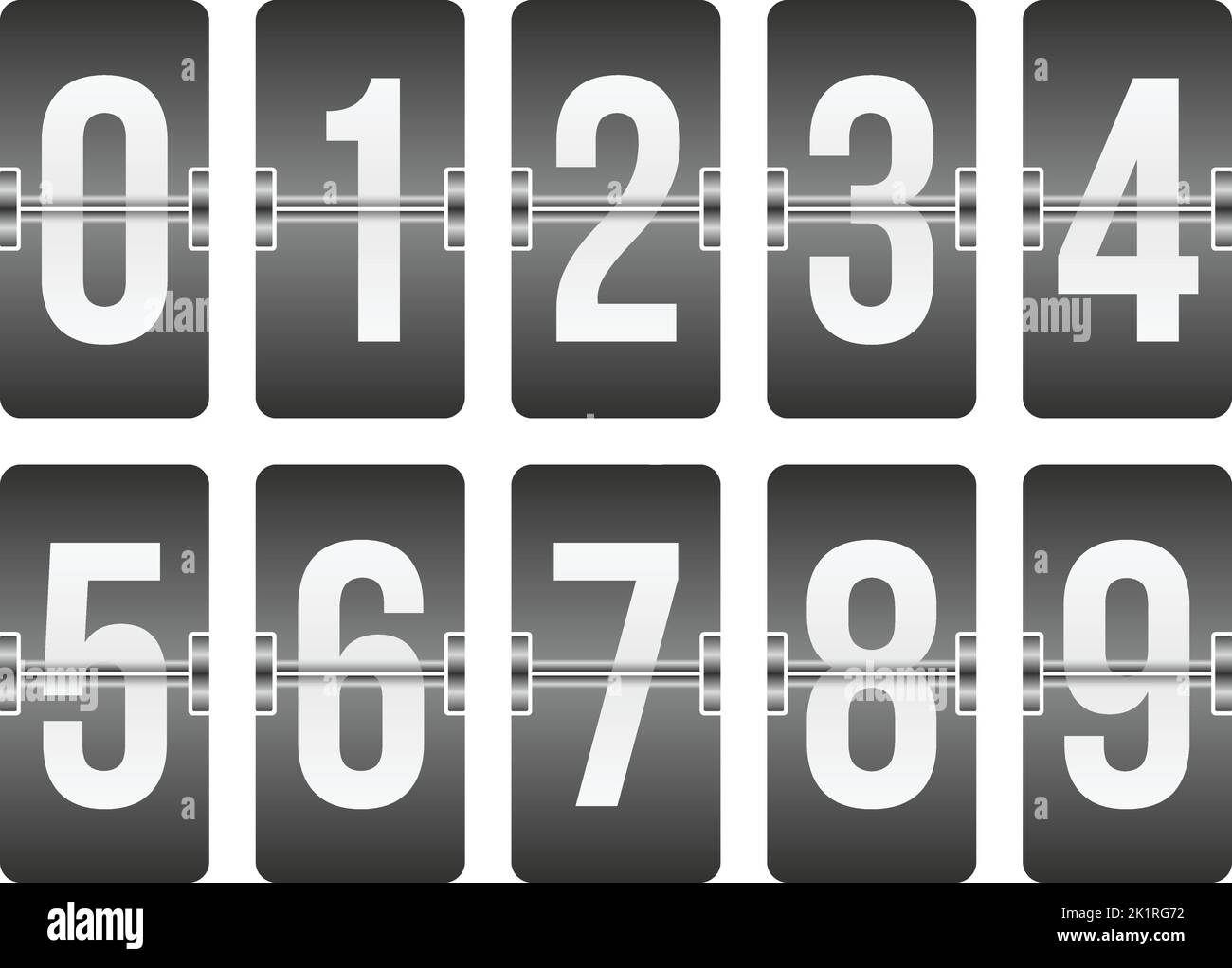Flip black scoreboard number. Vector illustration Stock Vector Image ... Flip black scoreboard number. Vector illustration Stock Vector Image ...