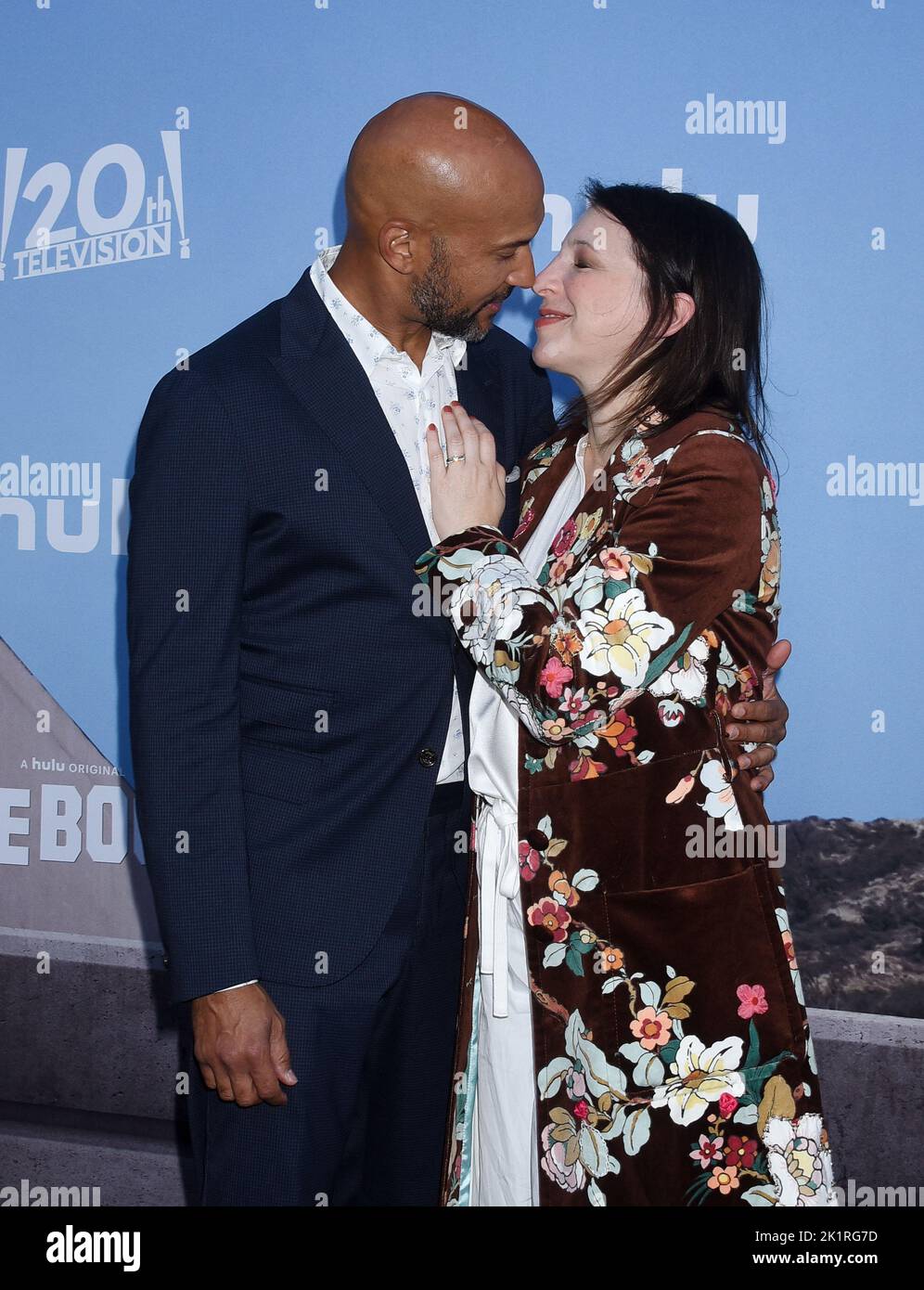 Los Angeles, USA. 19th Sep, 2022. Keegan-Michael Key and Elisa Pugliese ...