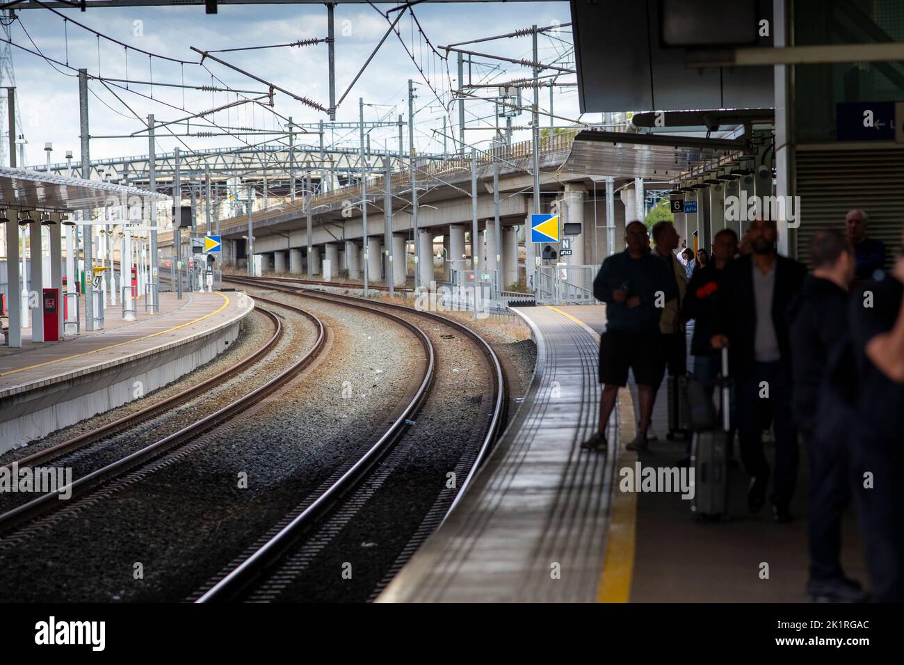 Ebbsfleet International railway station is in Ebbsfleet Valley, Kent ...