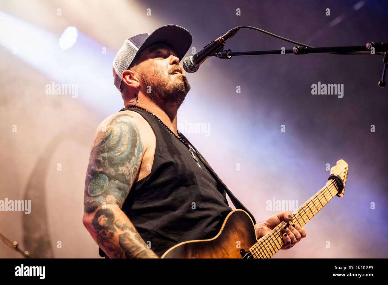 Oslo, Norway. 17th, September 2022. The American rock band Black Stone Cherry performs a live ...
