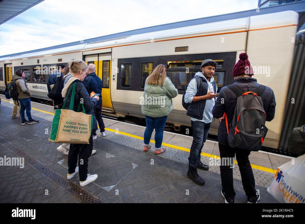 London Bridge station is a central London railway terminus and ...