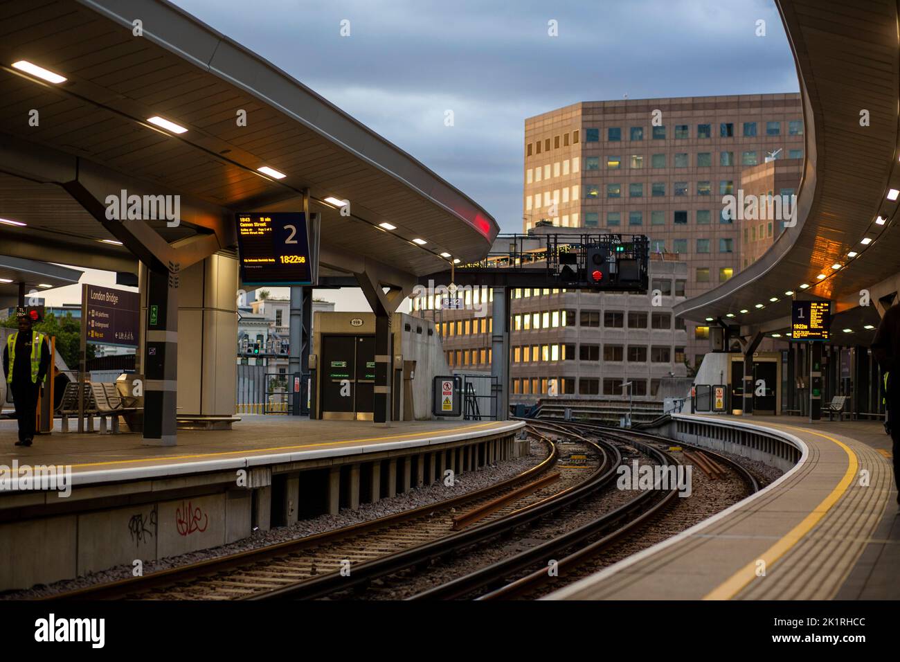London Bridge station is a central London railway terminus and ...