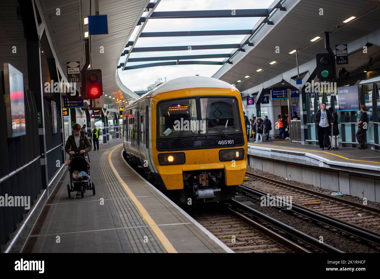 London Bridge station is a central London railway terminus and ...