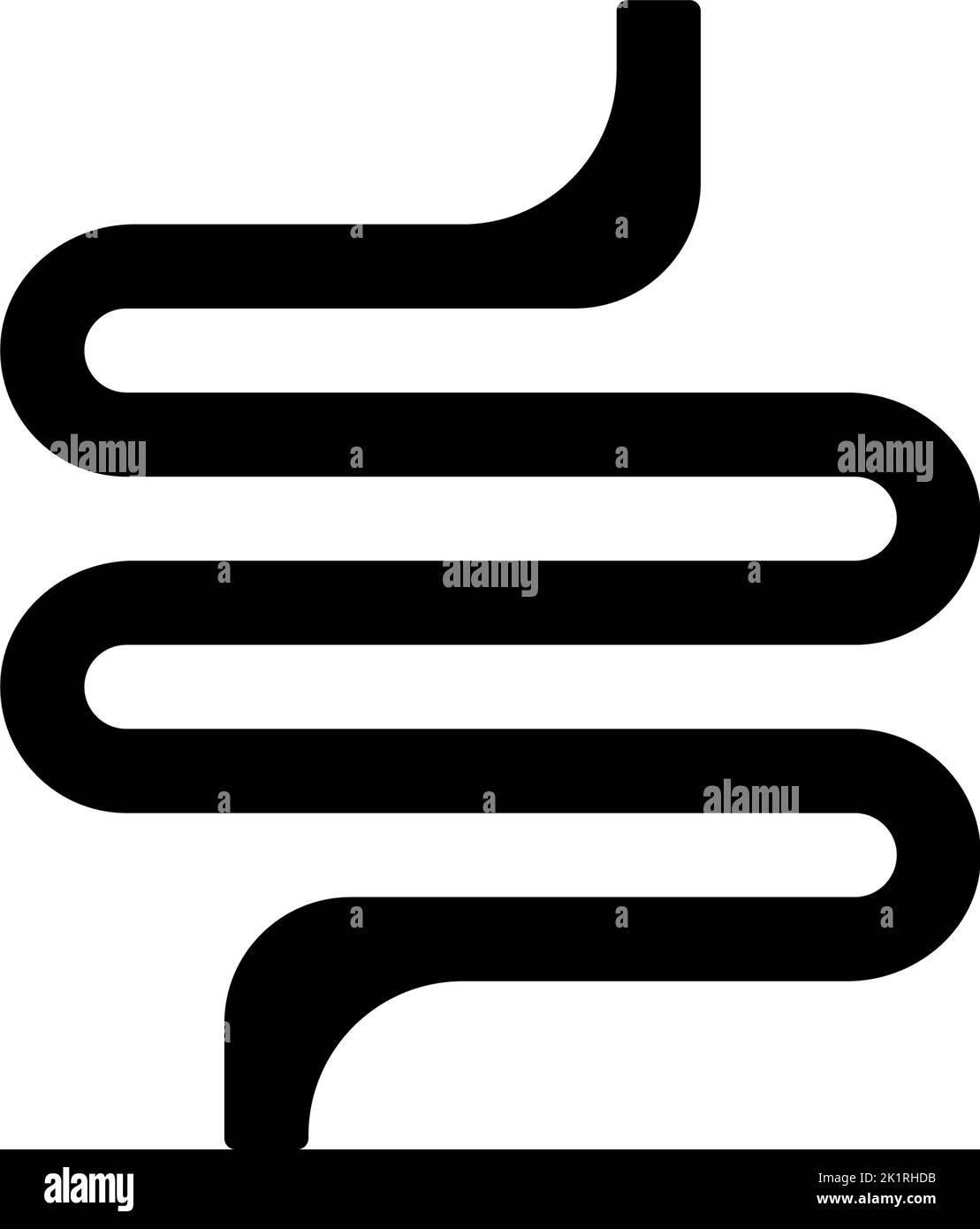 Gut minimalist logo Stock Vector Images - Alamy