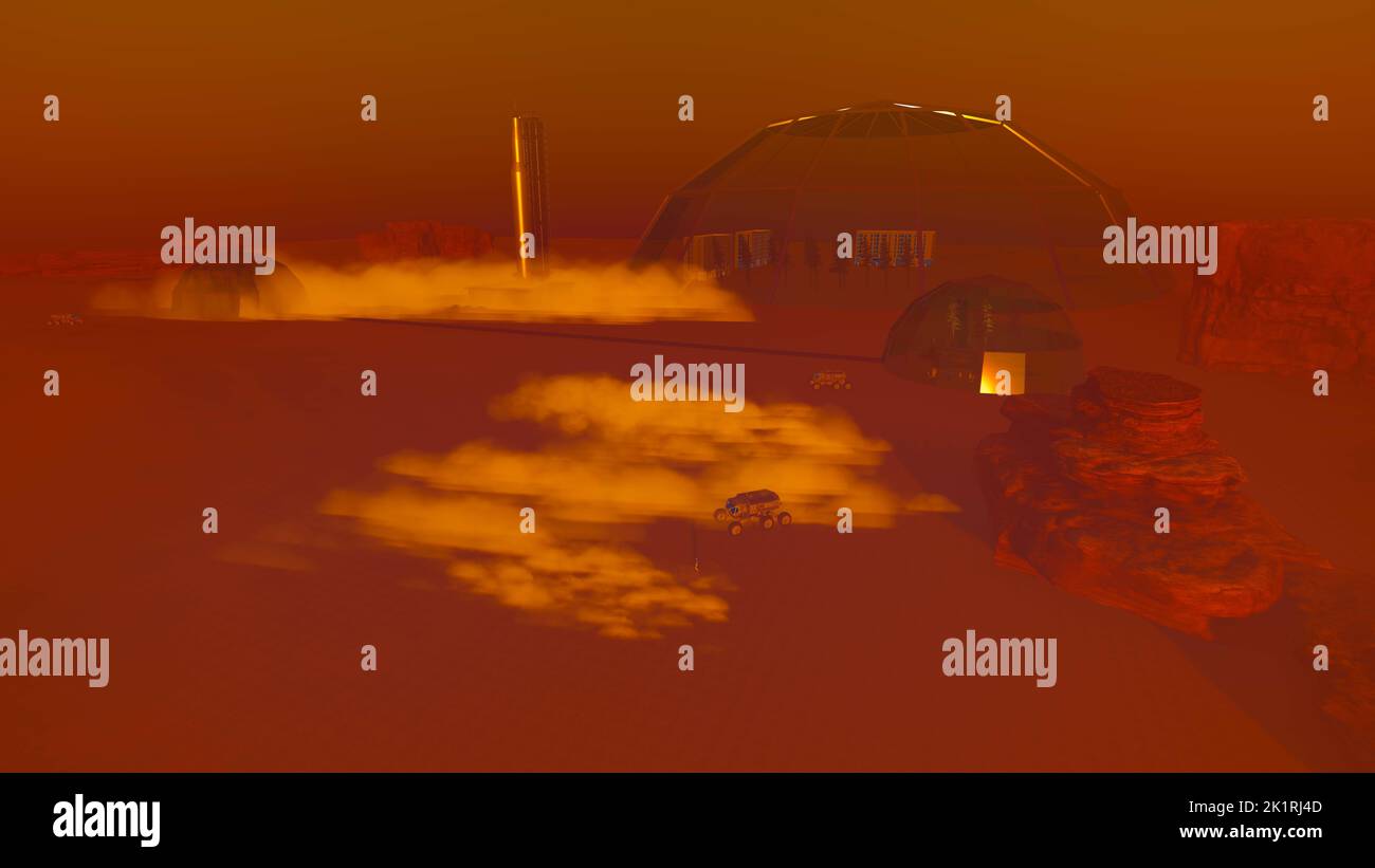 The mars soil astronauts hi-res stock photography and images - Alamy