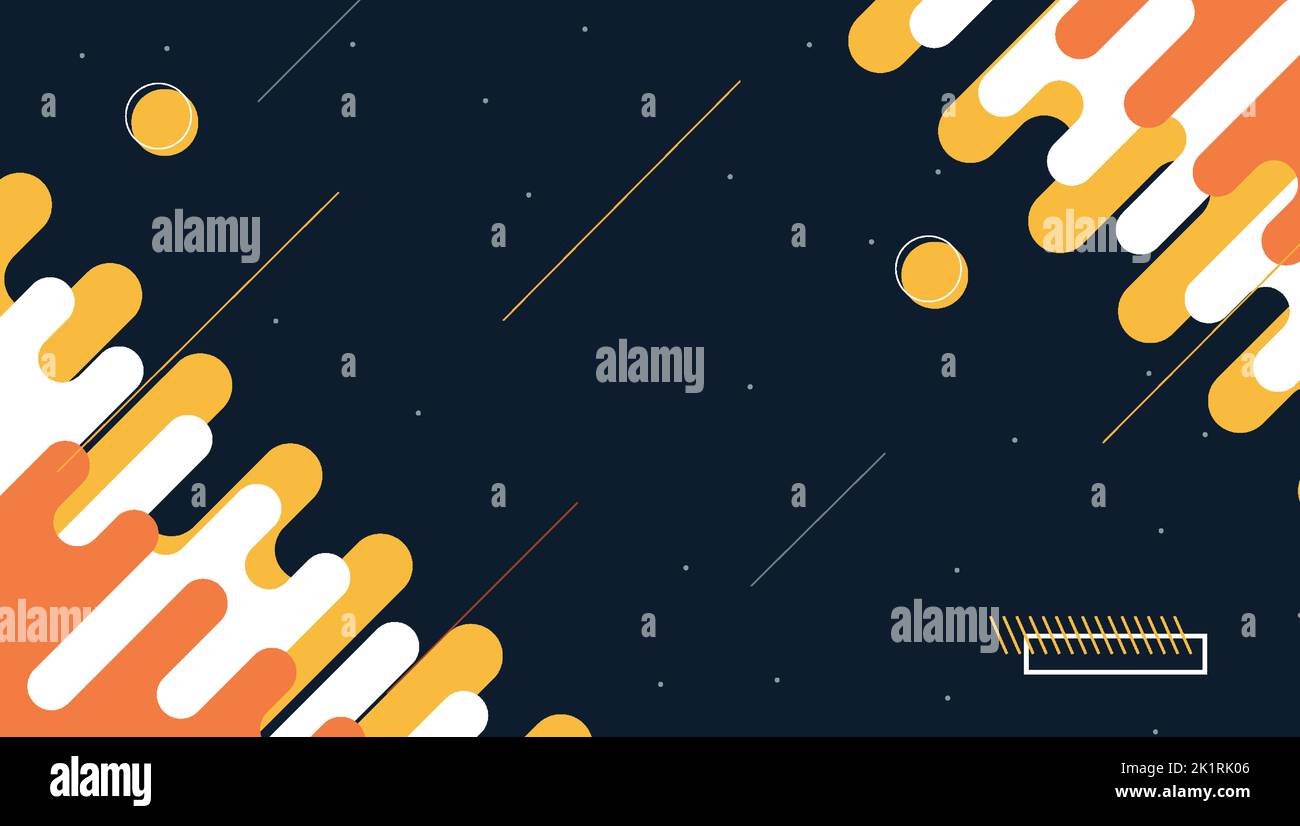 Minimalist and Modern Future Abstract Geometric Shape Memphis Flat ...