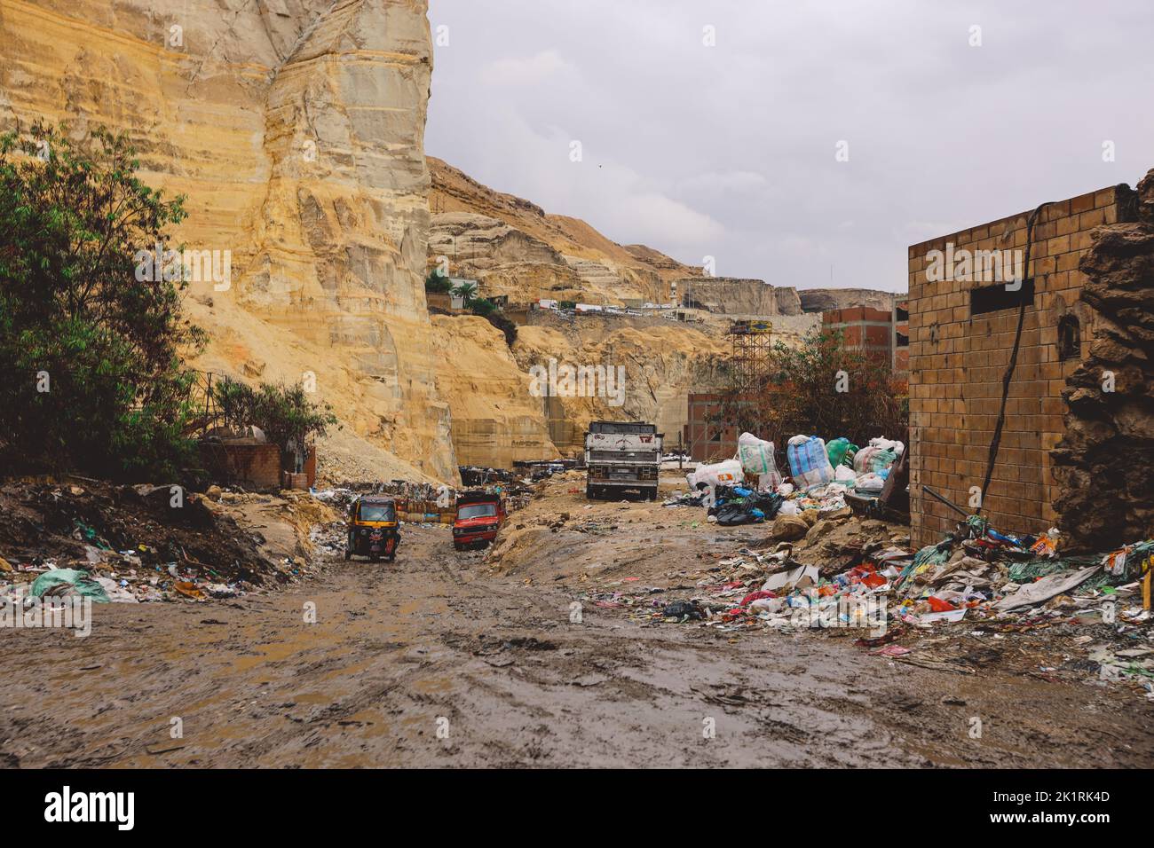 Cairo Ecological Problem and People of the Zabbaleen ,district, who are ...