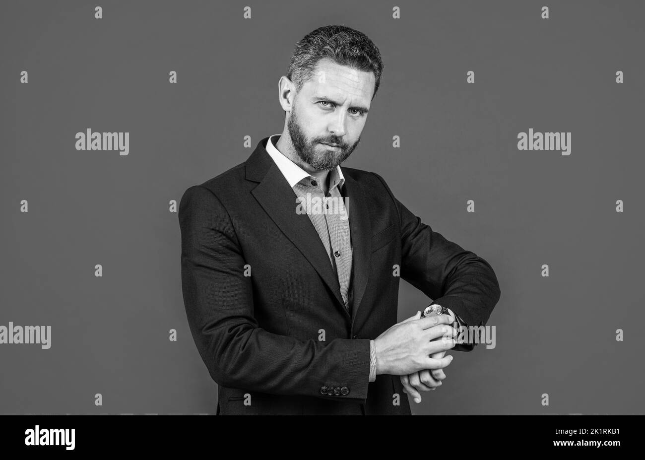 business fashion style. successful male ceo. boss and employee ...