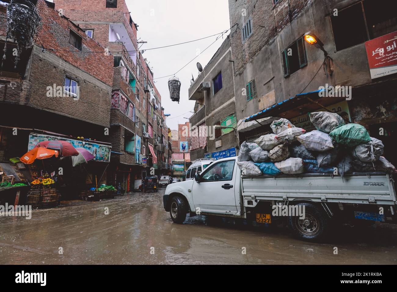 Garbage collector egypt hi-res stock photography and images - Alamy