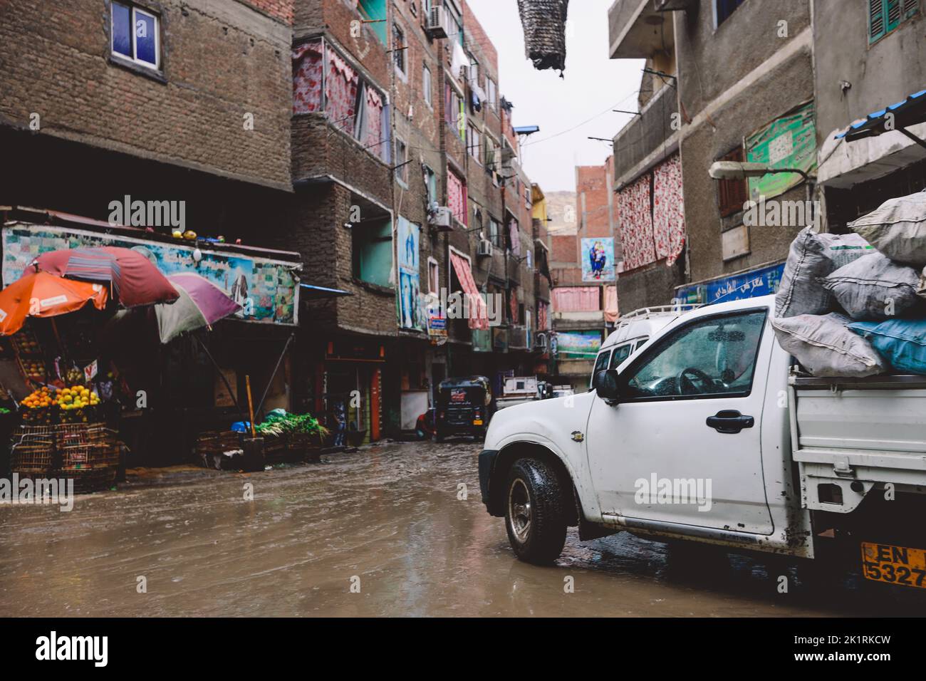 Cairo, Egypt - November 16, 2020: Pictures of the Zabbaleen district ...