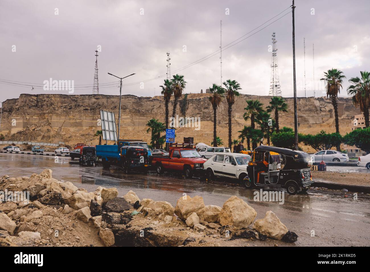 Cairo, Egypt - November 16, 2020: Pictures of the Zabbaleen district ...