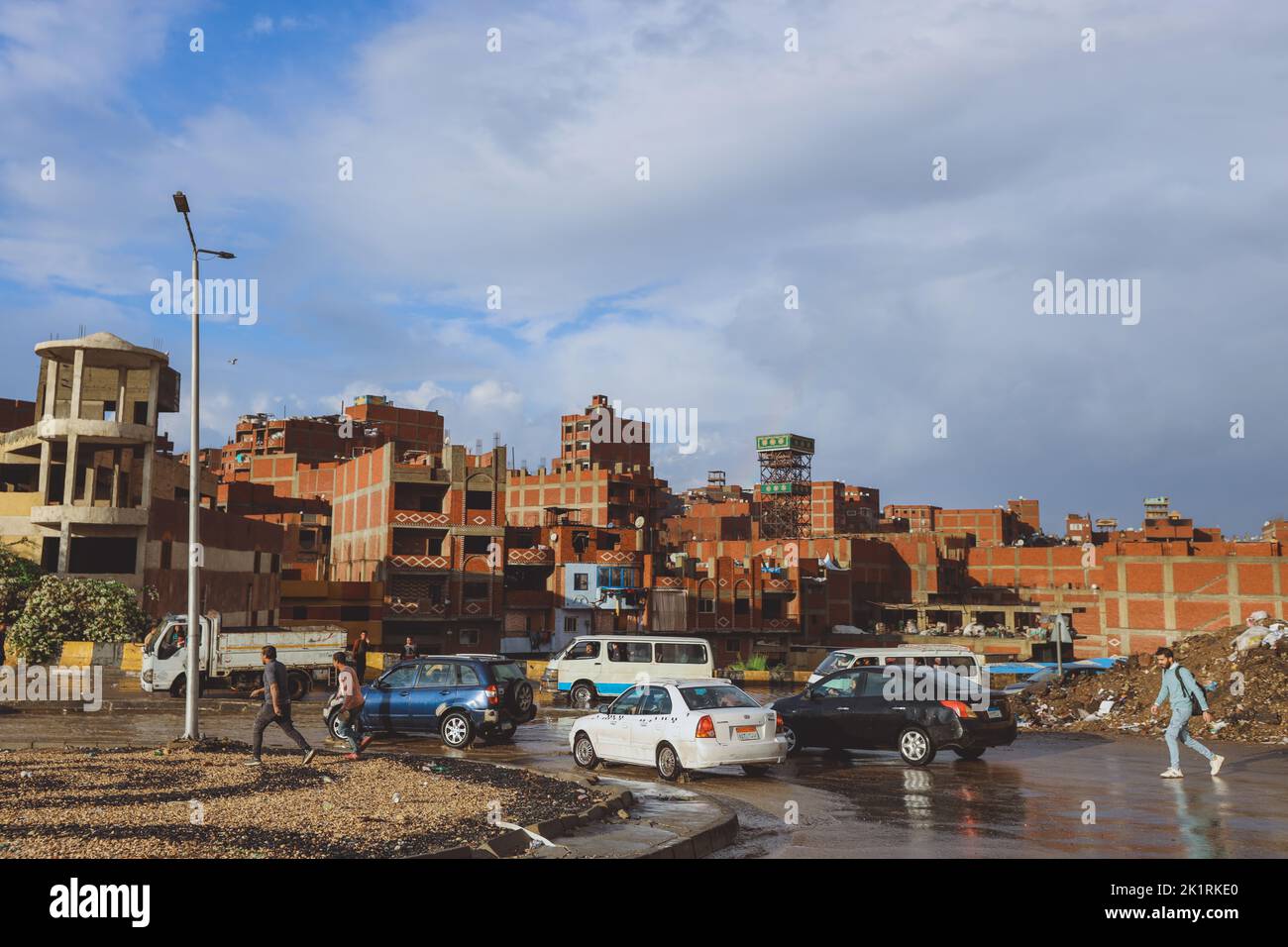 Cairo, Egypt - November 16, 2020: Pictures of the Zabbaleen district ...