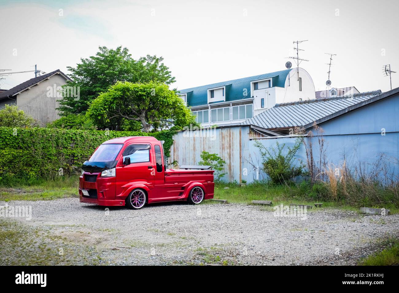 Japanese lorries hi-res stock photography and images - Alamy
