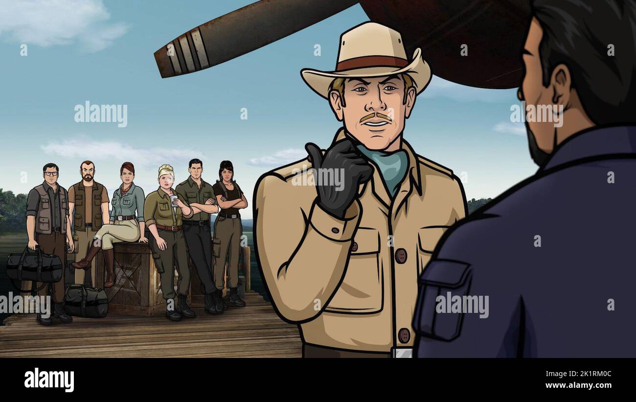 Archer From Left Cyril Figgis Algernop Krieger Cheryl Carol Tunt