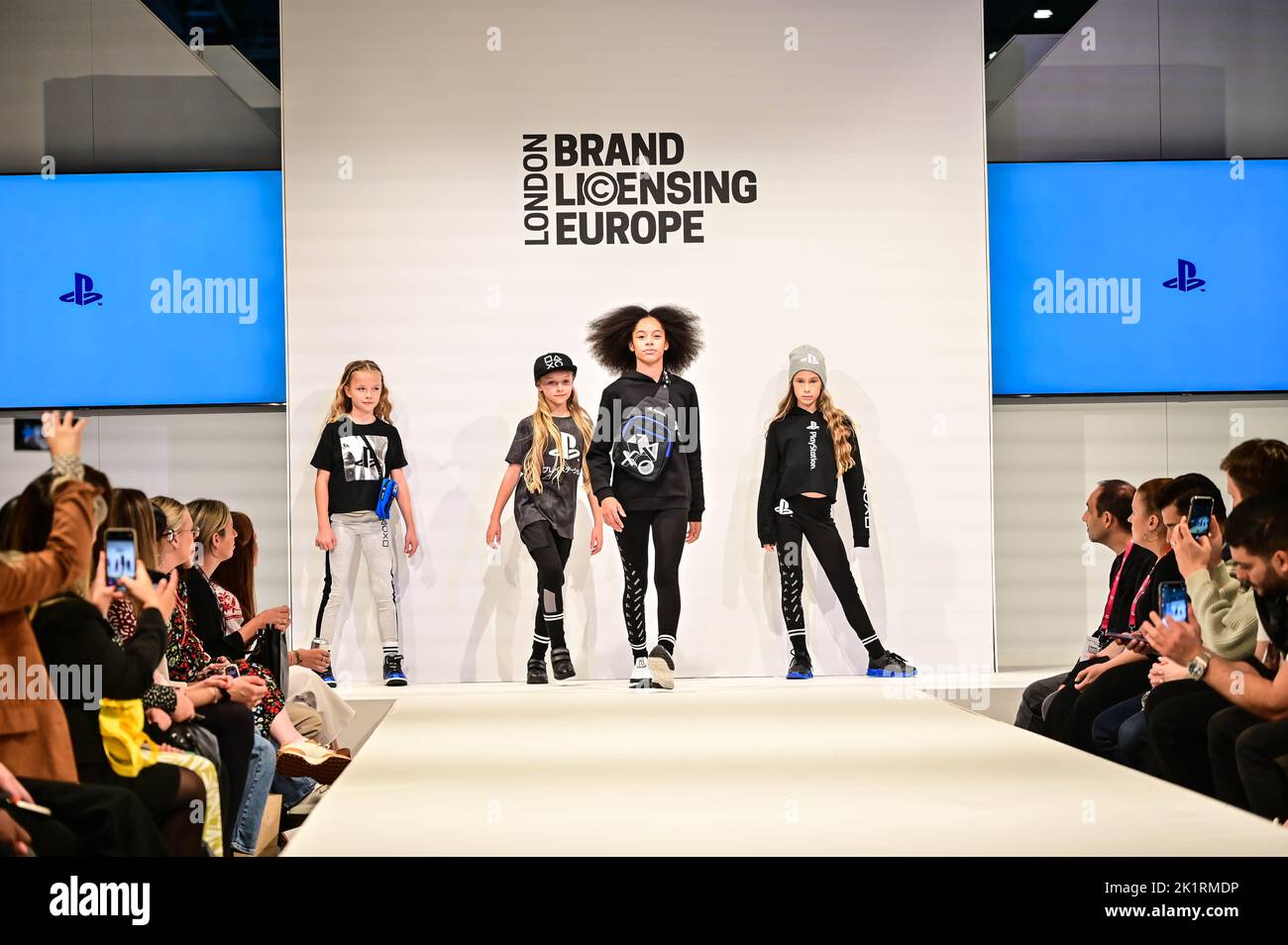 London, UK. 20th Sep, 2022. Kids Apparel catwalk show at Brand ...