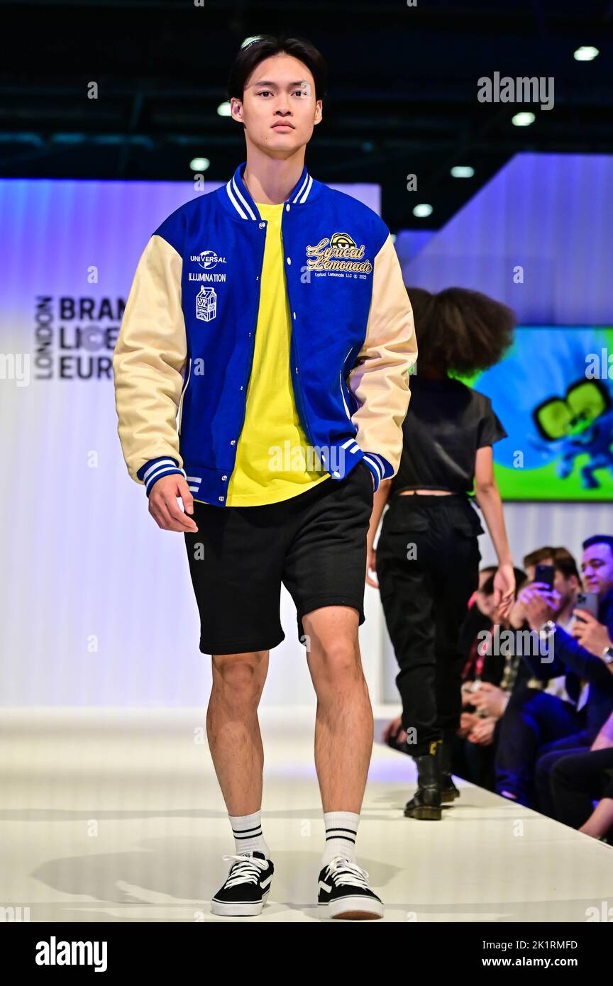 London, UK. 20th Sep, 2022. Kids Apparel catwalk show at Brand ...