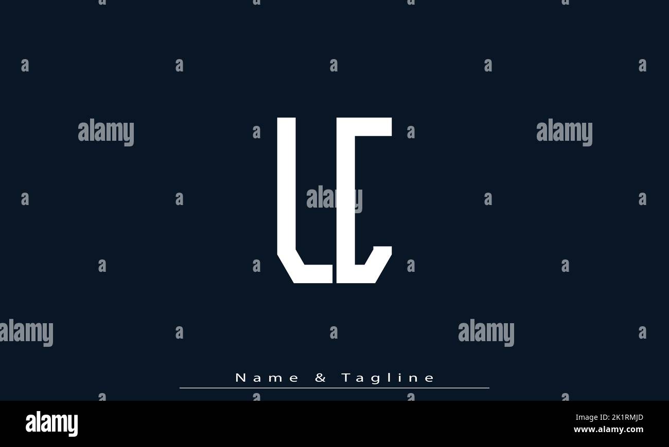 Alphabet letters Initials Monogram logo LC, CL Stock Vector Image & Art ...