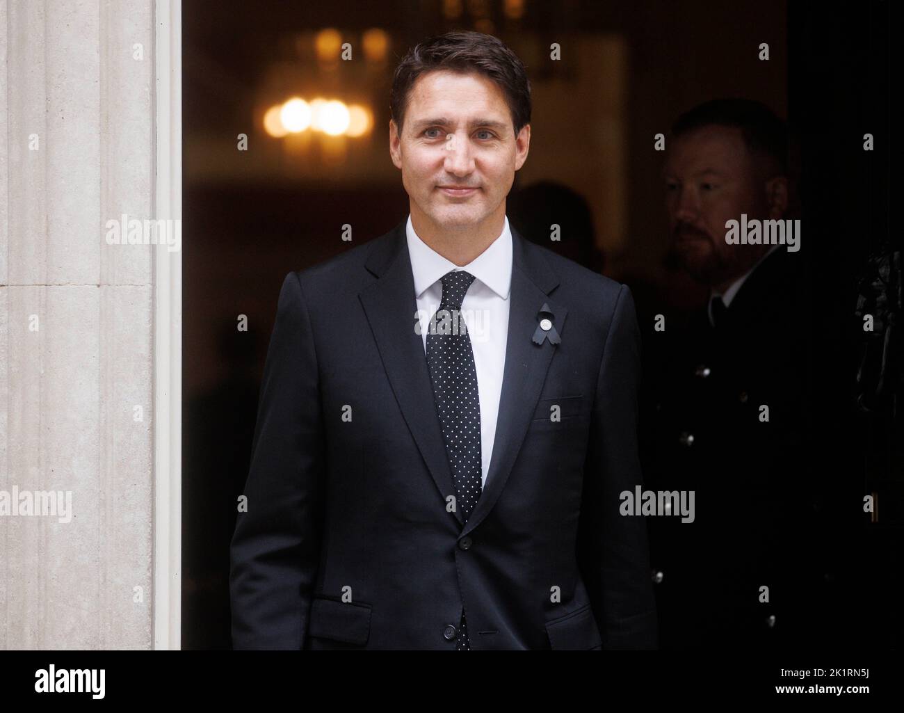 Justin Trudeau, 23rd and current prime minister of Canada, at Downing ...