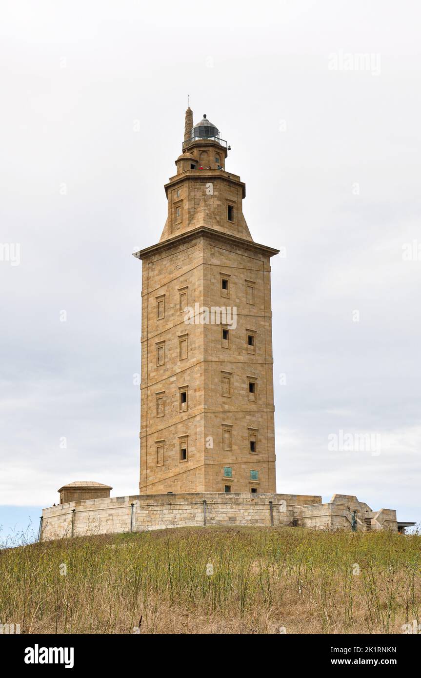 The Tower of Hercules (Torre de Hércules) the oldest extant lighthouse ...