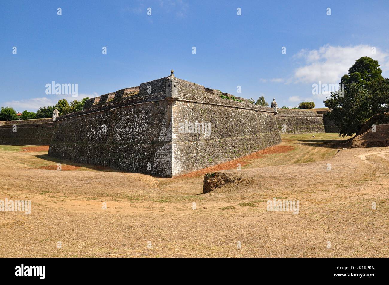Fortress and city walls of Valença do Minho, Portugal Stock Photo - Alamy