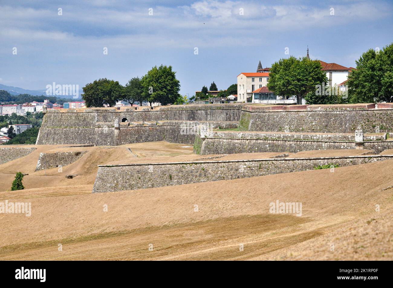 Fortress and city walls of Valença do Minho, Portugal Stock Photo - Alamy