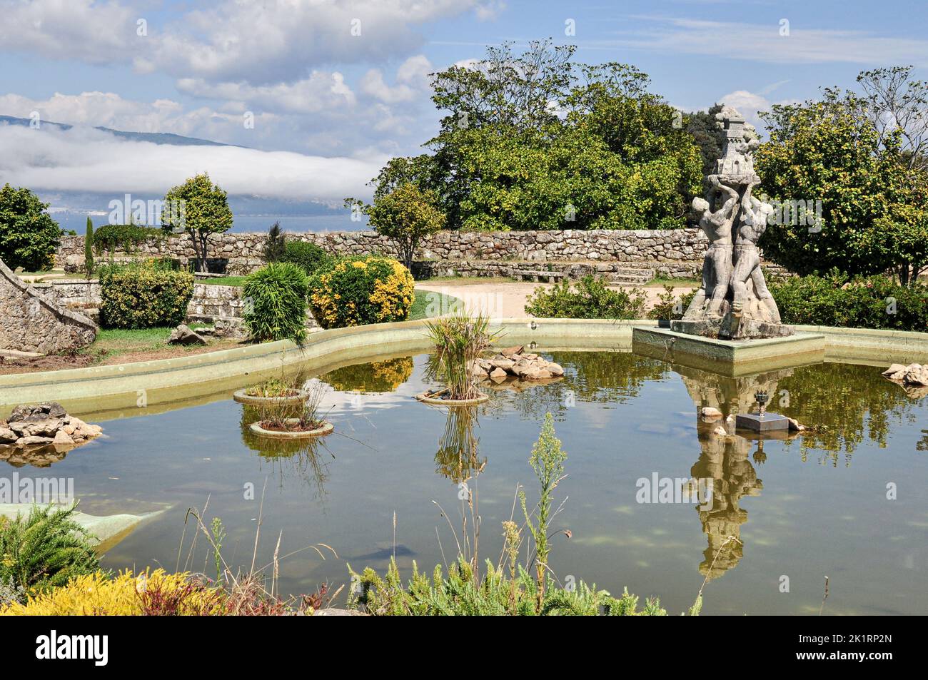 Monte del Castro park in Vigo, Spain Stock Photo - Alamy