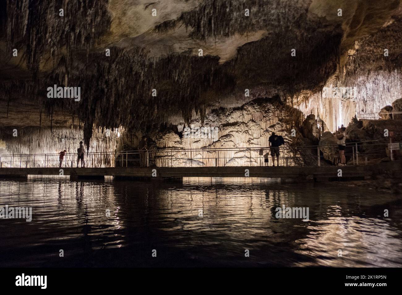 Drach cuevas, Dragon caves, Hams caves, Mallorca, Spain Stock Photo - Alamy