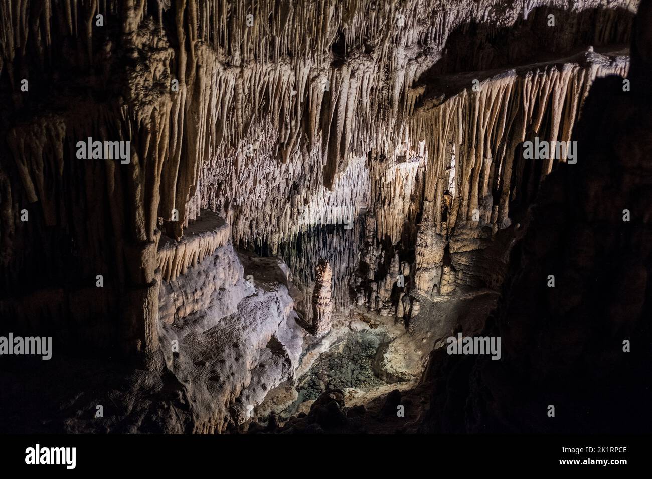 Drach cuevas, Dragon caves, Hams caves, Mallorca, Spain Stock Photo - Alamy
