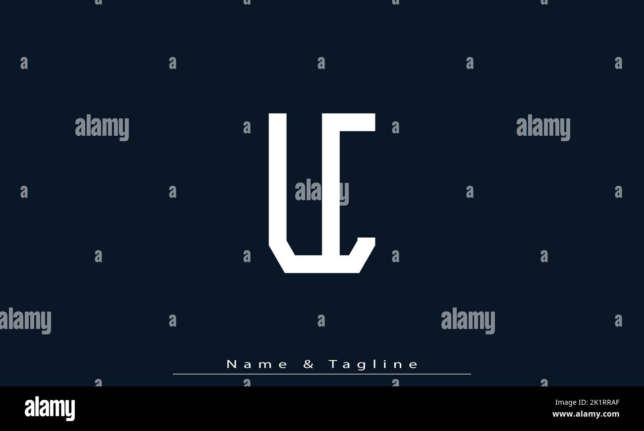 Alphabet letters Initials Monogram logo LC, CL Stock Vector Image & Art ...